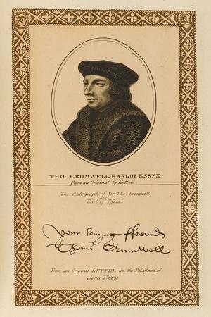 Thomas Cromwell, Earl of Essex Statesman with His Autograph ...