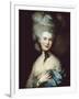 A Woman in Blue (Portrait of the Duchess of Beaufort) Prints - Thomas ...