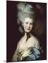 A Woman in Blue (Portrait of the Duchess of Beaufort) Prints - Thomas ...
