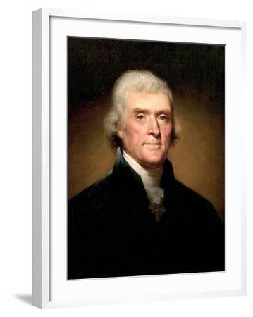 'Thomas Jefferson' Giclee Print - Rembrandt Peale | AllPosters.com