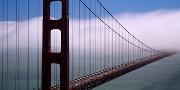 Bridge across the sea, Golden Gate Bridge, San Francisco, California ...