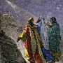 'Three Kings Following the Star to Worship the Coming of the Prophet ...