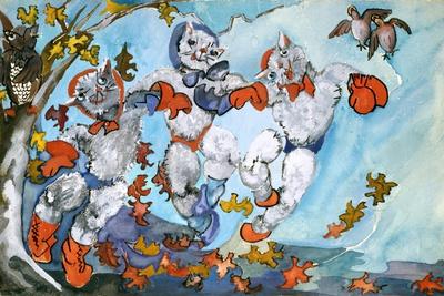 'Three Little Kittens Found Their mittens' Poster - Zelda Fitzgerald ...