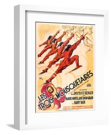 'THREE MUSKETEERS (aka LES TROIS MOUSQUETAIRES)' Print | AllPosters.com