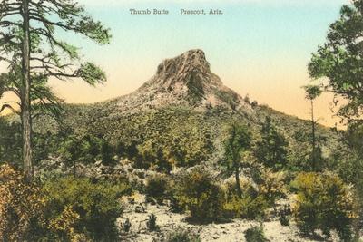 'Thumb Butte, Prescott, Arizona' Prints | AllPosters.com