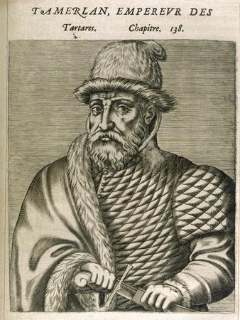 'Timur Lenk (Variously Spelt as Tamerlane Tamburlaine Etc) Asiatic ...