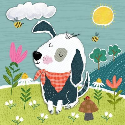 Dashing Dog Prints - Tina Finn | AllPosters.com