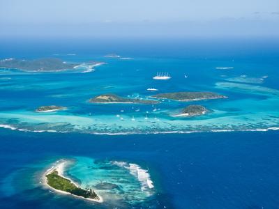 'Tobago Cays and Mayreau Island, St. Vincent and the Grenadines ...
