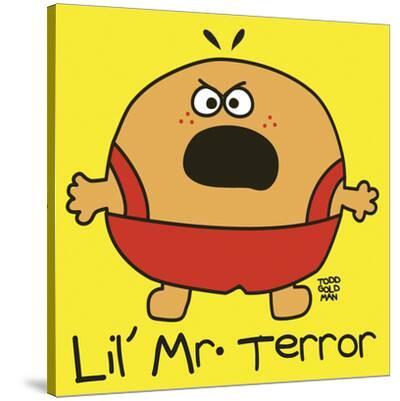 'Lil Mr Terror' Stretched Canvas Print - Todd Goldman | AllPosters.com