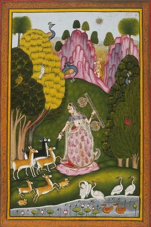 'Todi Ragini, Second Wife of Hindol Raga' Poster | AllPosters.com