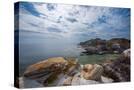 Tokashiki, Okinawa, Japan rural coastal landscapes looking out to the ...