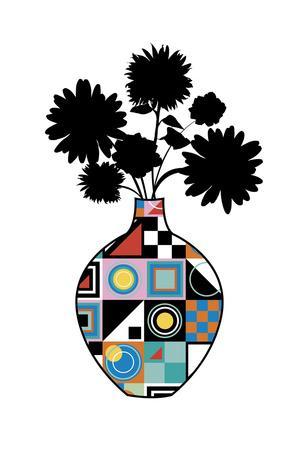 'Florals - Compelling Collage' Giclee Print - Tom Frazier | AllPosters.com