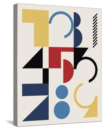 'Number Play' Stretched Canvas Print - Tom Frazier | AllPosters.com