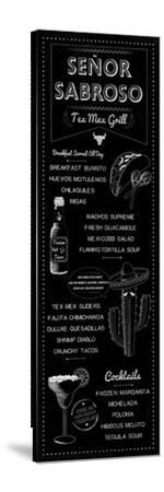 'Senor's Tex Mex' Stretched Canvas Print - Tom Frazier | AllPosters.com