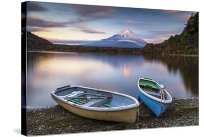 'Mountain Mooring' Stretched Canvas Print - Tom Mackie | AllPosters.com