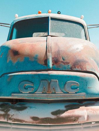 Vintage Rusted GMC Truck Photographic Print - Tom Windeknecht ...