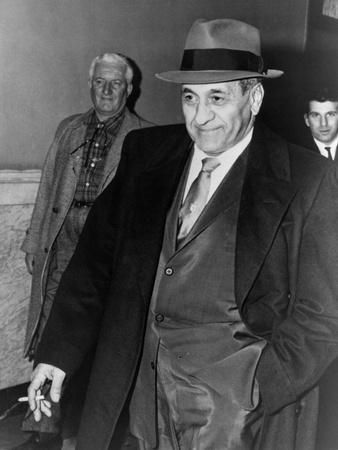 'Tony Accardo after His Conviction for Tax Evasion, Nov. 11, 1960 ...