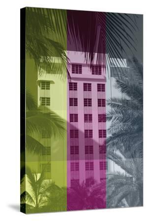 'Deco Beach II' Stretched Canvas Print - Tony Koukos | AllPosters.com