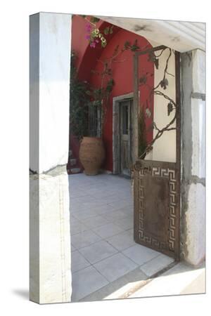 'Into the Garden' Stretched Canvas Print - Tony Koukos | AllPosters.com