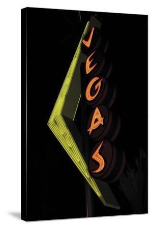 'Vegas Lights' Stretched Canvas Print - Tony Koukos | AllPosters.com
