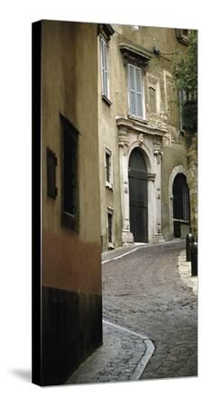 'Verona Piazza' Stretched Canvas Print - Tony Koukos | AllPosters.com