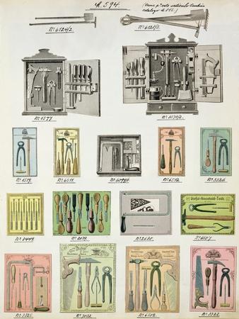 'Tools and Toolboxes from a Trade Catalogue of Domestic Goods and ...