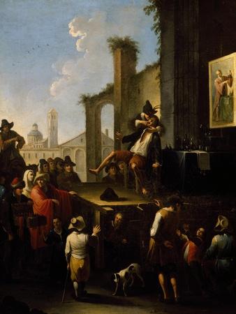 'Tooth-Puller, Painting by Giovanni Michele Granieri (1736-1778), Italy, 18th Century' Giclee ...