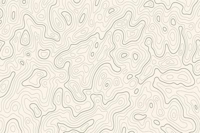 'Topographic Map Patterns, Topography Line Map. Vintage Outdoors Style ...