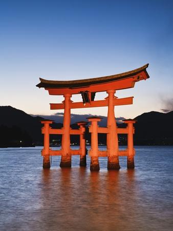 'Torii Gate at the Itsukushima Jinga Shrine' Photographic Print - Rudy ...