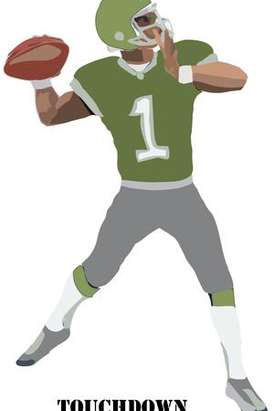 'TOUCHDOWN' Prints - JAMES MARTIN | AllPosters.com