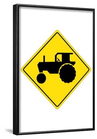 'Tractor Crossing Sign Poster' Posters | AllPosters.com