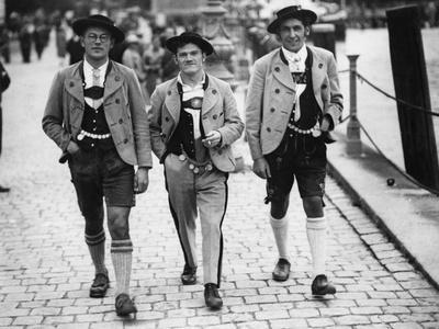 'Traditional German Men' Photographic Print | AllPosters.com