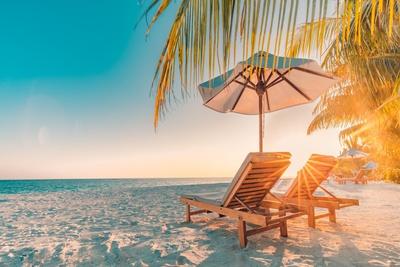 Relaxing Beach Scene