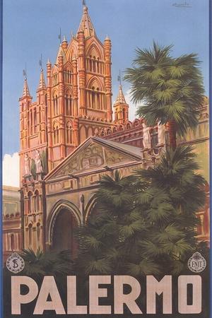 'Travel Poster for Palermo' Prints | AllPosters.com