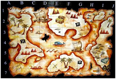 'Treasure Map' Poster - prawny | AllPosters.com