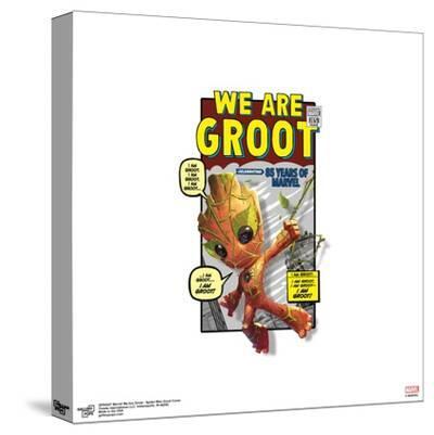 Gallery Pops Marvel We Are Groot - Spider-Man Groot Cover Wall Art ...