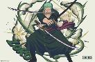 One Piece (1999) - Roronoa Zoro Three Swords Prints - Trends ...