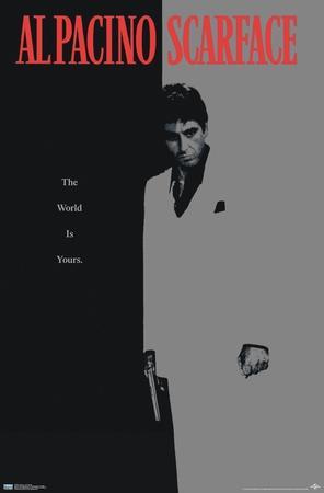 Scarface Poster Framed