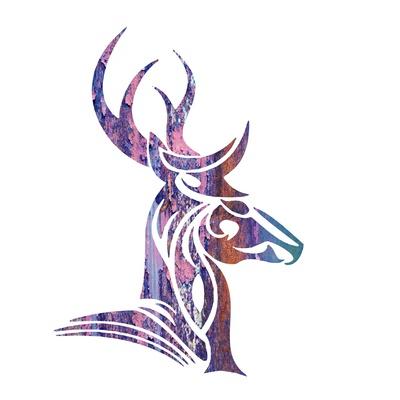 'Tribal Buck 2' Prints - Melody Hogan | AllPosters.com