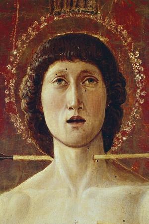 'Triptych of St Sebastian. Central Panel (Tempera on Panel, 1460-1464 ...