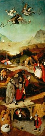 'Triptych of the Temptations, the Flight and Fall of Saint Anthony ...