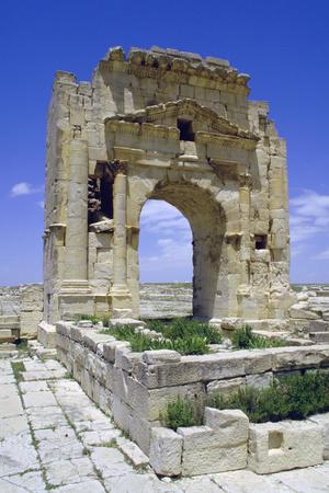 'Trojans Arch, Maktar, Tunisia' Photographic Print - Vivienne Sharp ...