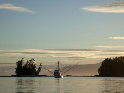 'Troller at Sunset, Southeast Alaska Near Ketchikan, Usa' Photographic ...