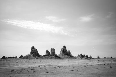 'Trona Pinnacles, Nevada, Usa, 2022 (B/W Photo)' Giclee Print ...