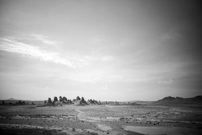 'Trona Pinnacles, Nevada, Usa, 2022 (B/W Photo)' Giclee Print ...