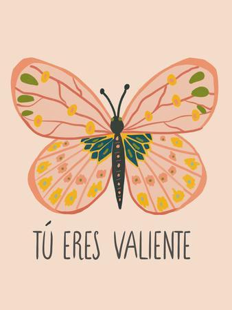 Tu Eres Valiente - You Are Brave Inspirational Print Prints ...