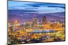 Tucson, Arizona, USA downtown skyline from Sentinel Peak at dawn Photo ...