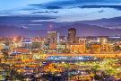 Tucson, Arizona, USA downtown skyline from Sentinel Peak at dawn Photo ...
