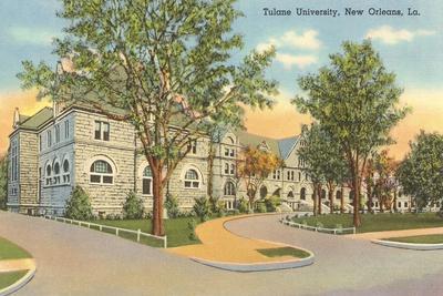 'Tulane University, New Orleans, Louisiana' Art | AllPosters.com