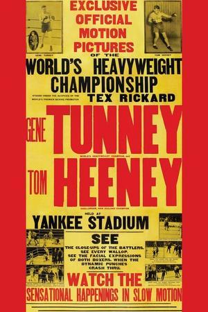 'Tunney Vs. Heeney' Poster | AllPosters.com